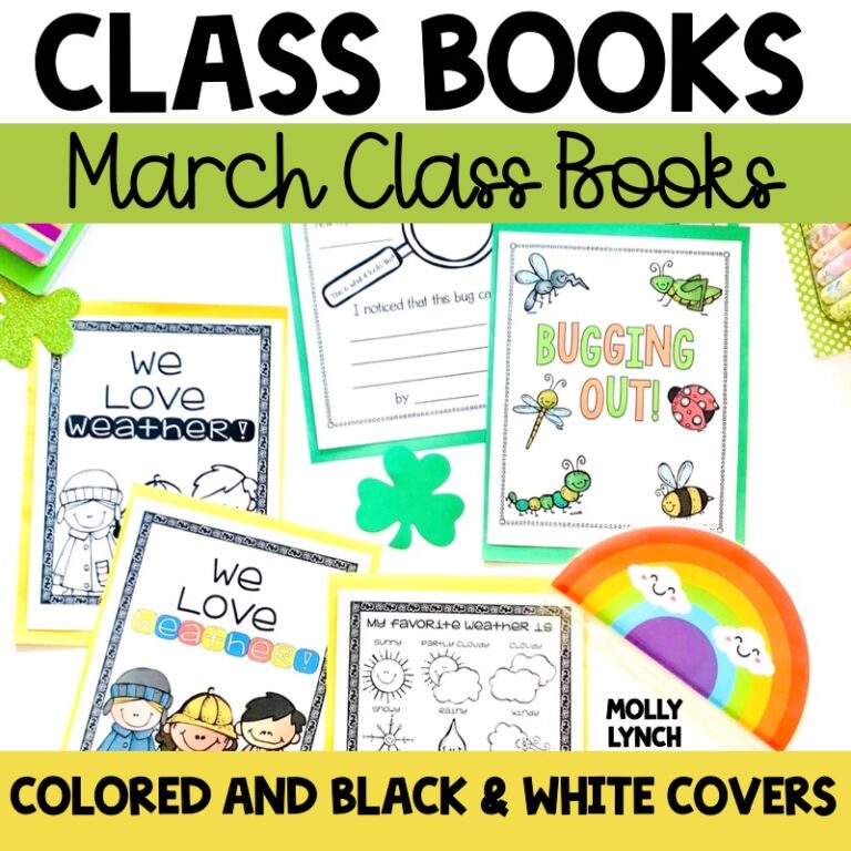 Class Books - March | Shop Lucky Learning with Molly Lynch