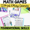 Math Games - Print & Play | Shop Lucky Learning with Molly Lynch