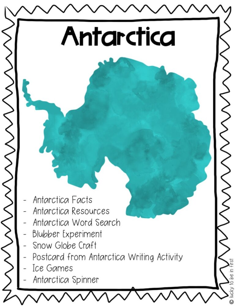 Antarctica Continent Study | Shop Lucky Learning with Molly Lynch