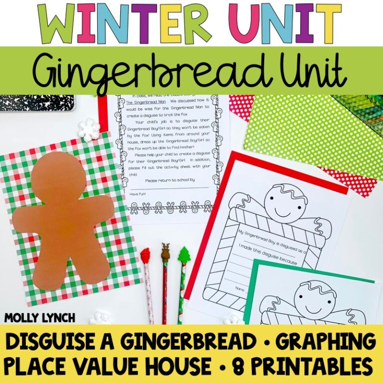 Gingerbread Unit | Shop Lucky Learning with Molly Lynch