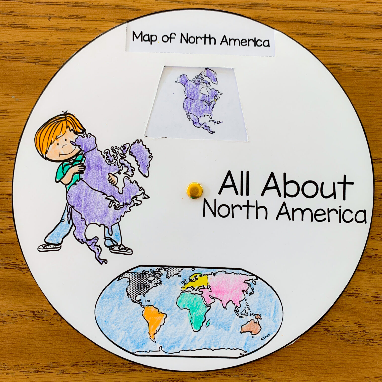 North America Continent Study | Shop Lucky Learning with Molly Lynch