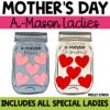 Mother's Day {A-Mason Mom Craft!} | Shop Lucky Learning with Molly Lynch