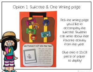 End of the Year Writing Craftivity {We Packed a LOT into this Year ...