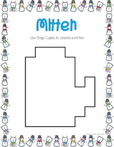 Winter Snap Cube Mats + Mini Book | Shop Lucky Learning with Molly Lynch