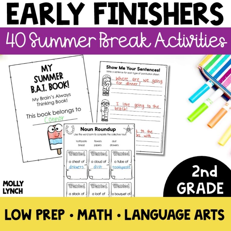 Summer Snap Cube Mats + Mini Book | Shop Lucky Learning with Molly Lynch