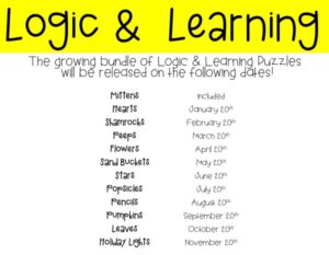 Problem Solving Bundle {Logic Puzzles} | Shop Lucky Learning with Molly ...