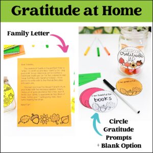 Classroom Gratitude Jar Activity for Thanksgiving (or Year Round)