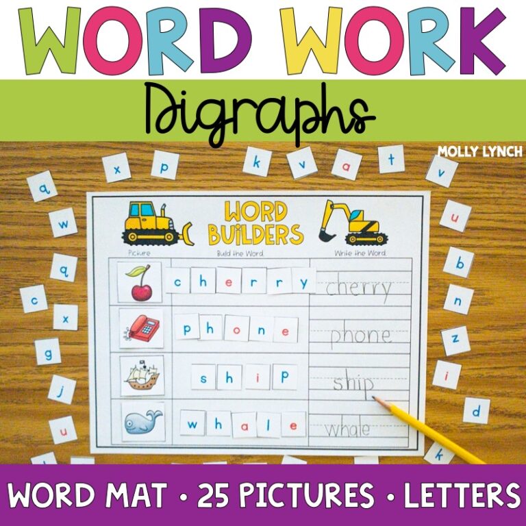 Word Work Ring | Shop Lucky Learning with Molly Lynch