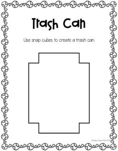 Earth Day Snap Cube Mats + Mini Book | Shop Lucky Learning with Molly Lynch