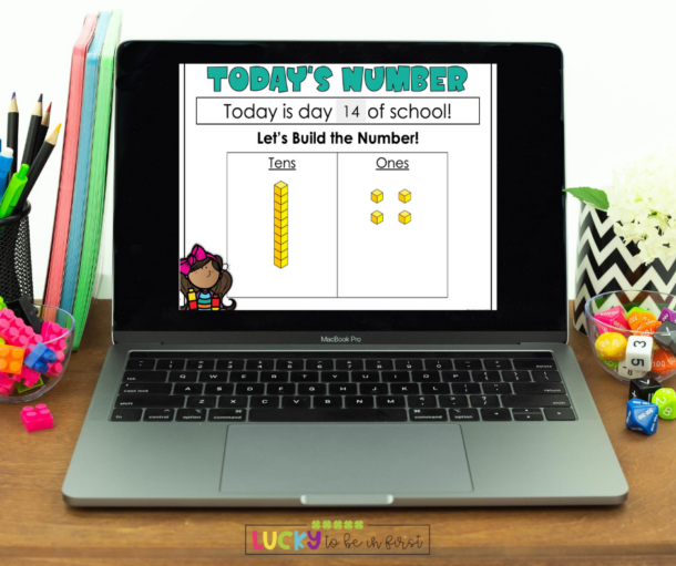 Digital Morning Meeting for November | Shop Lucky Learning with Molly Lynch